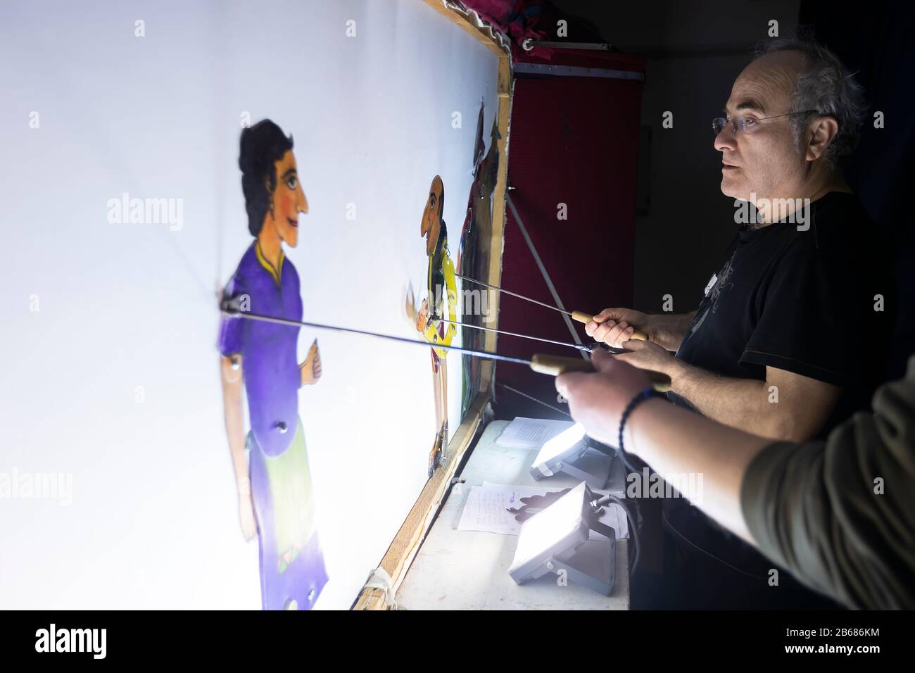 Greek Shadow Puppet Theatre High Resolution Stock Photography and ...