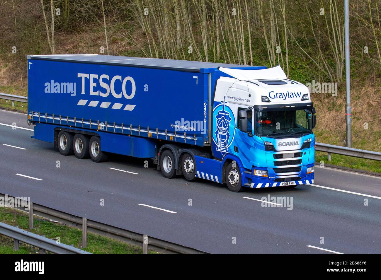 Tesco trailer, food truck, Graylaw haulage, Commercial vehicles on the ...