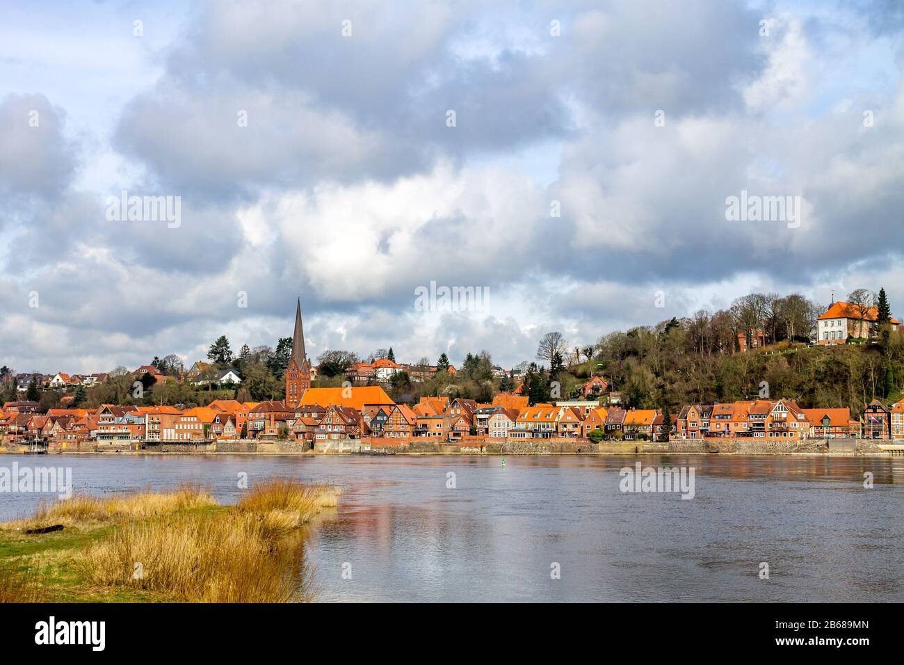 Historical city of Lauenburg Elbe, Germany Stock Photo - Alamy