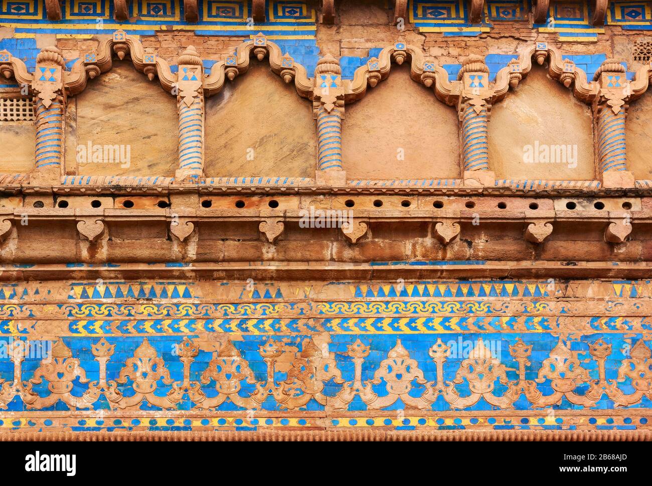 Gwalior, Madhya Pradesh, India - january, 03 - 2020 : The exterior of ...