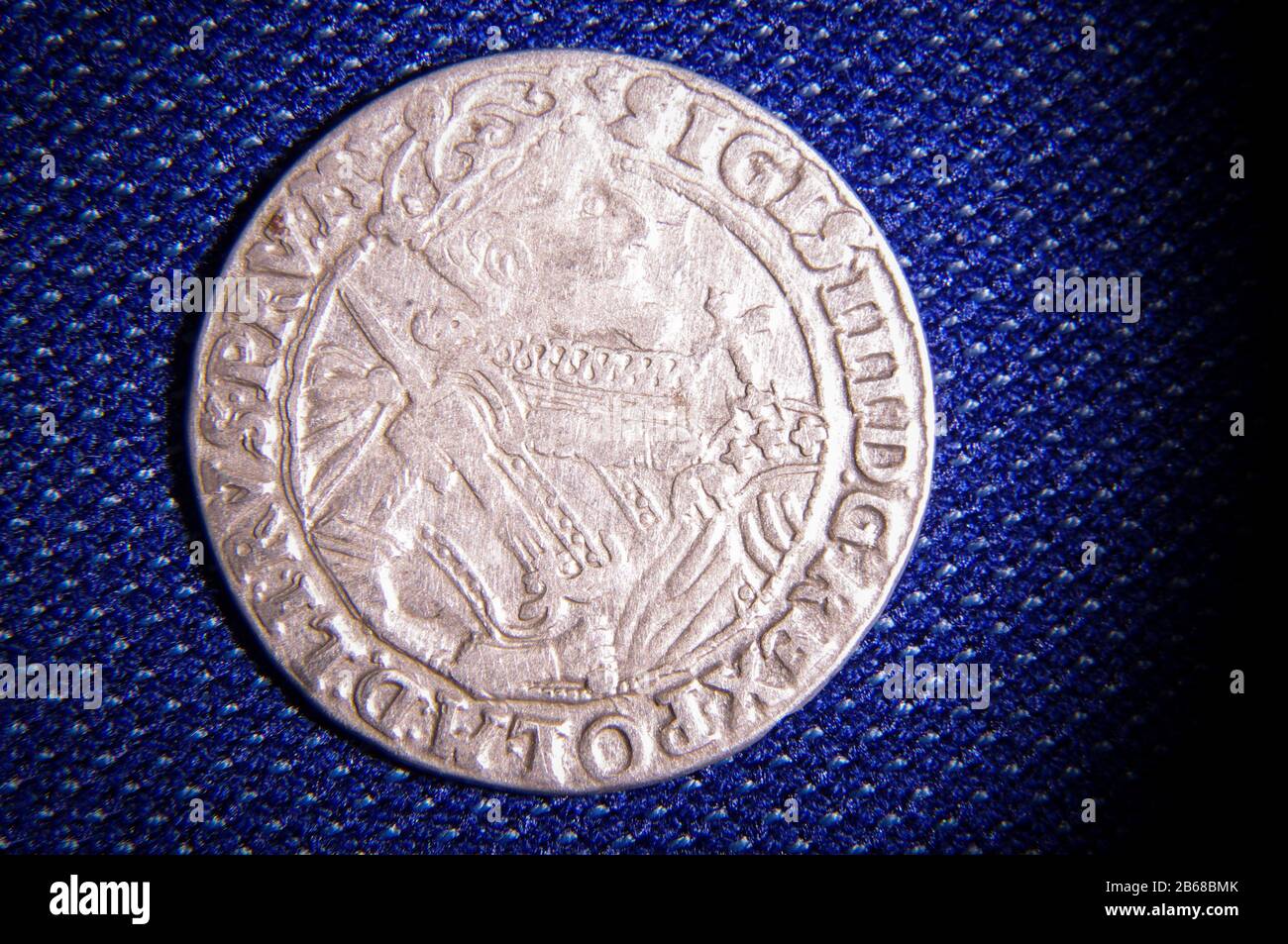 Grand Duchy of Lithuania LDK silver coin Zigmundas Vaza III ort on the ...