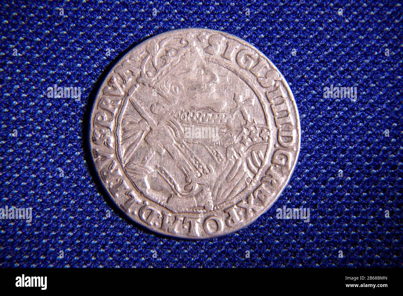 Grand Duchy of Lithuania LDK silver coin Zigmundas Vaza III ort on the ...