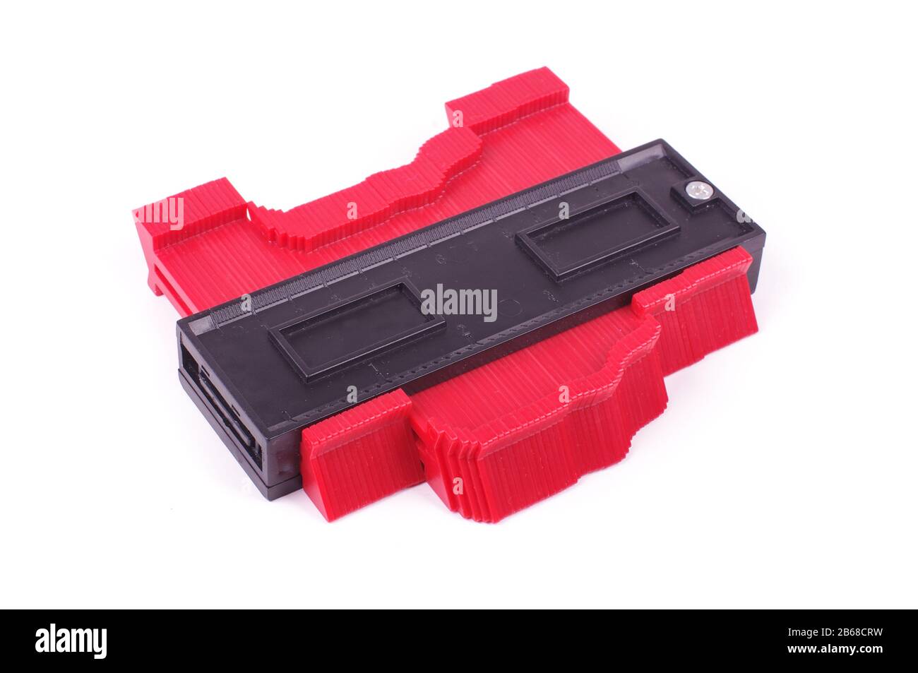 Profile copy tool for tiling and constructions isolated on the white ...