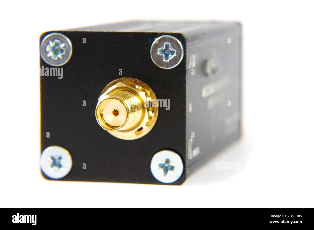 Gold plated connector hi-res stock photography and images - Alamy