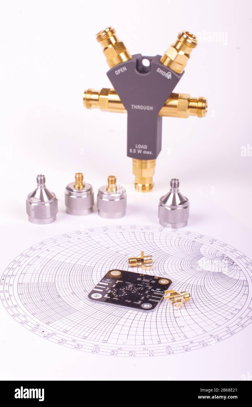 Professional radio frequency electronics vector network analyzer ...