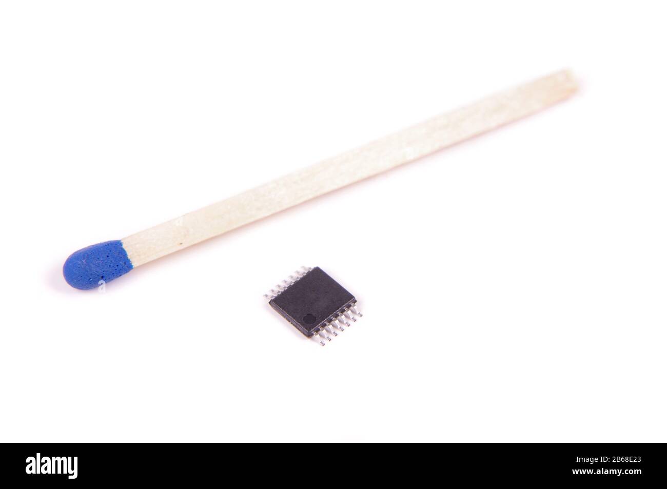 Micro chip in head hi-res stock photography and images - Alamy