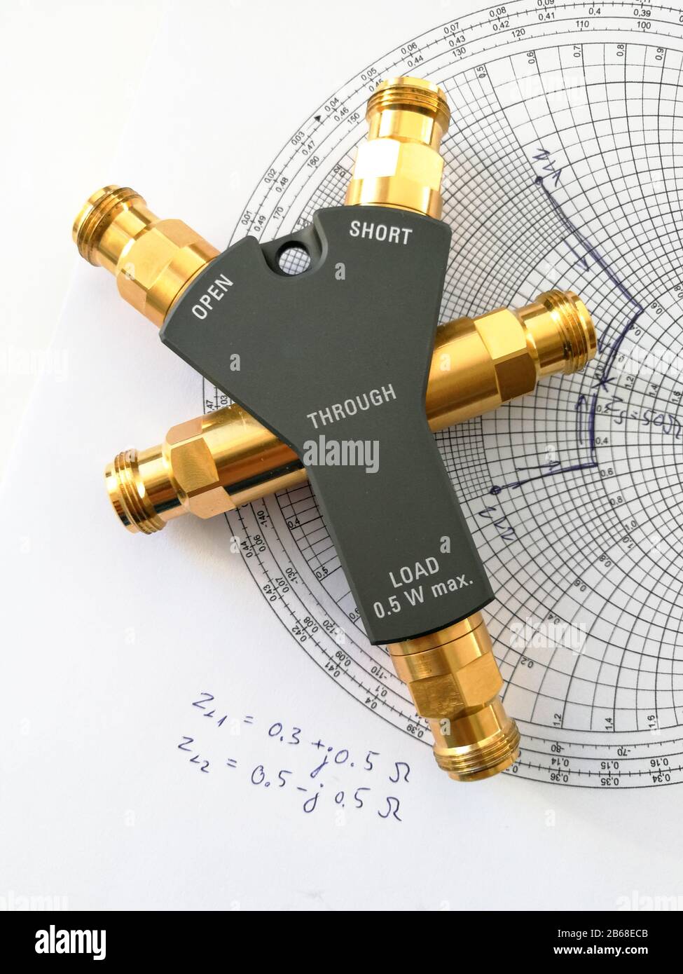 Calibration Kit For Radio Frequency Vector Network Analyzer Calibration