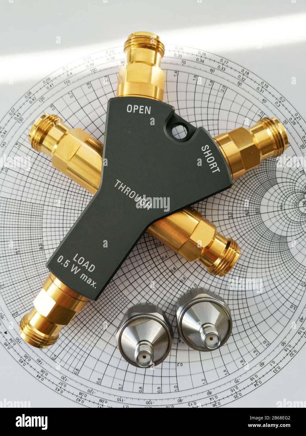 Calibration Kit For Radio Frequency Vector Network Analyzer Calibration