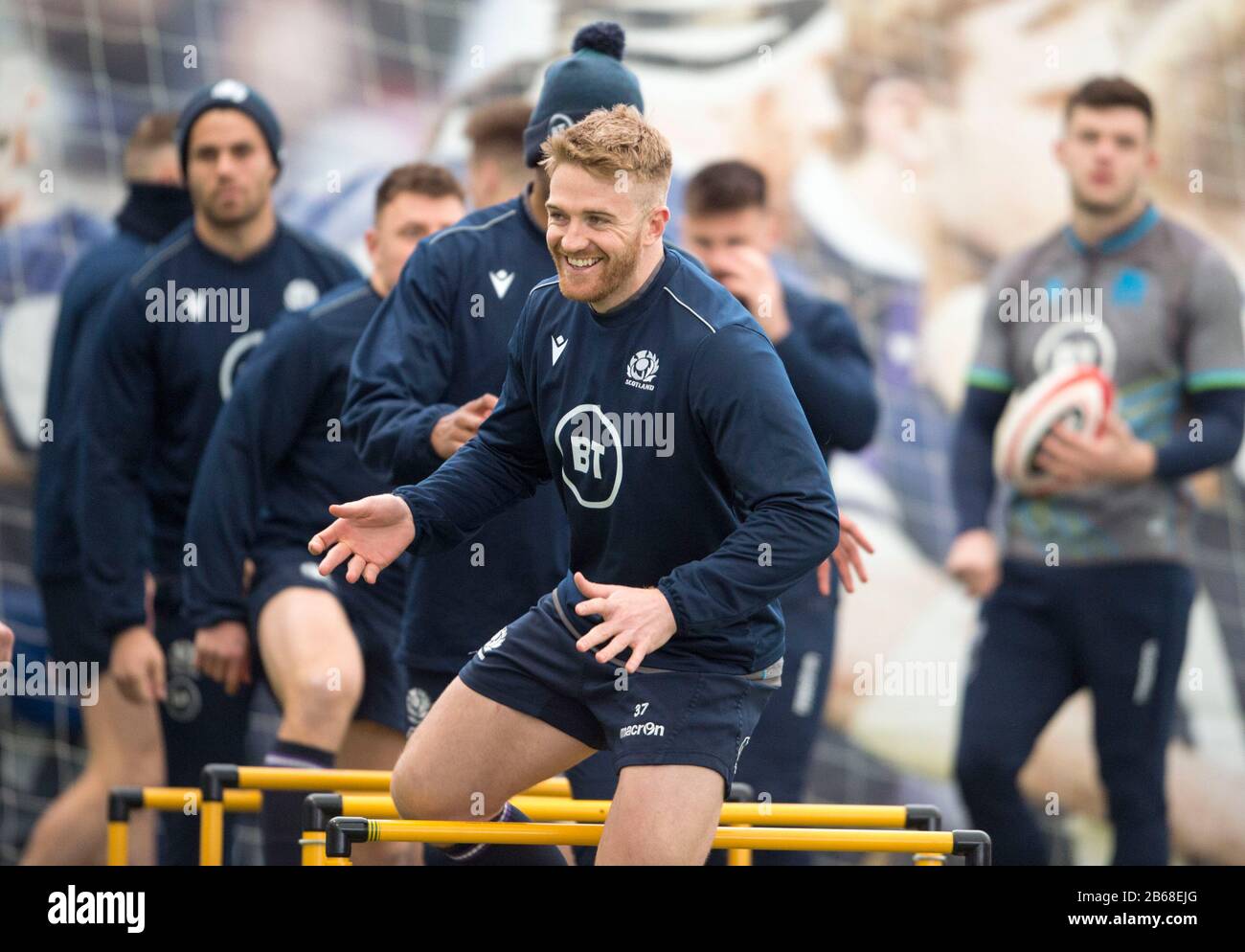Edinburgh, UK. 10th Mar, 2020. Guinness Six Nations rugby: ScotlandÕs ...
