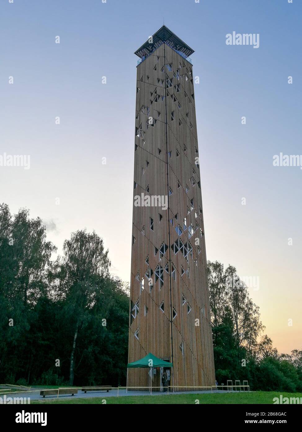 Birstonas public Observation Tower 55m tall in Birstonas town ... Birstonas public Observation Tower 55m tall in Birstonas town ...