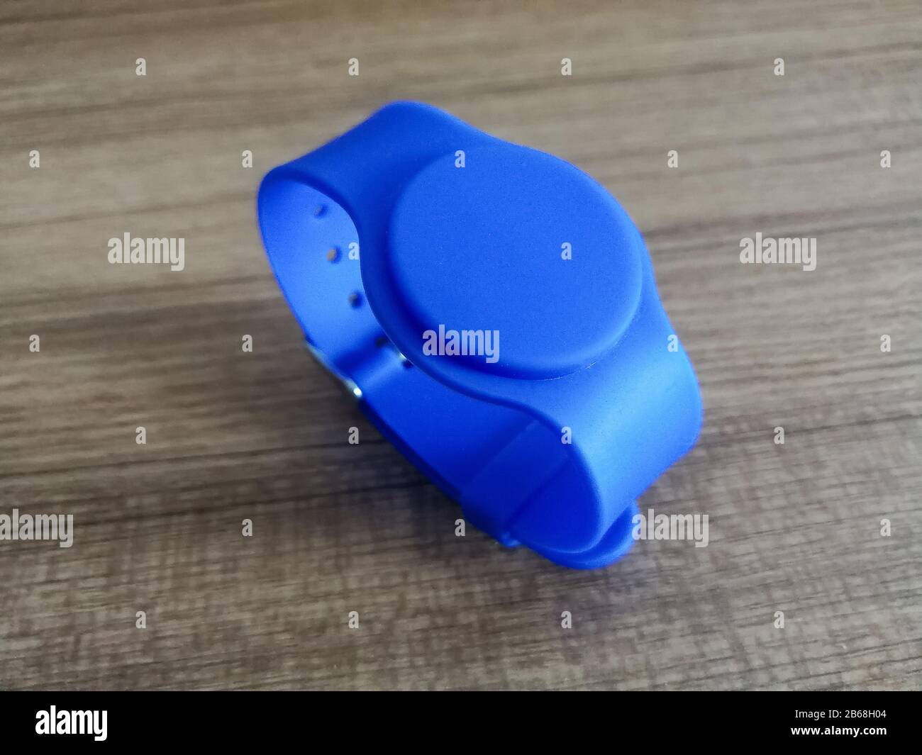 Radio frequency identification RFID tag integrated in wristband for ...