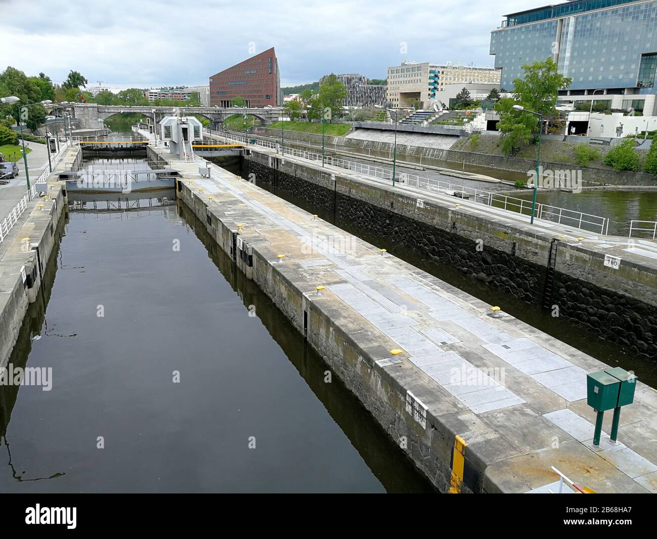Stvanice Lock High Resolution Stock Photography and Images - Alamy