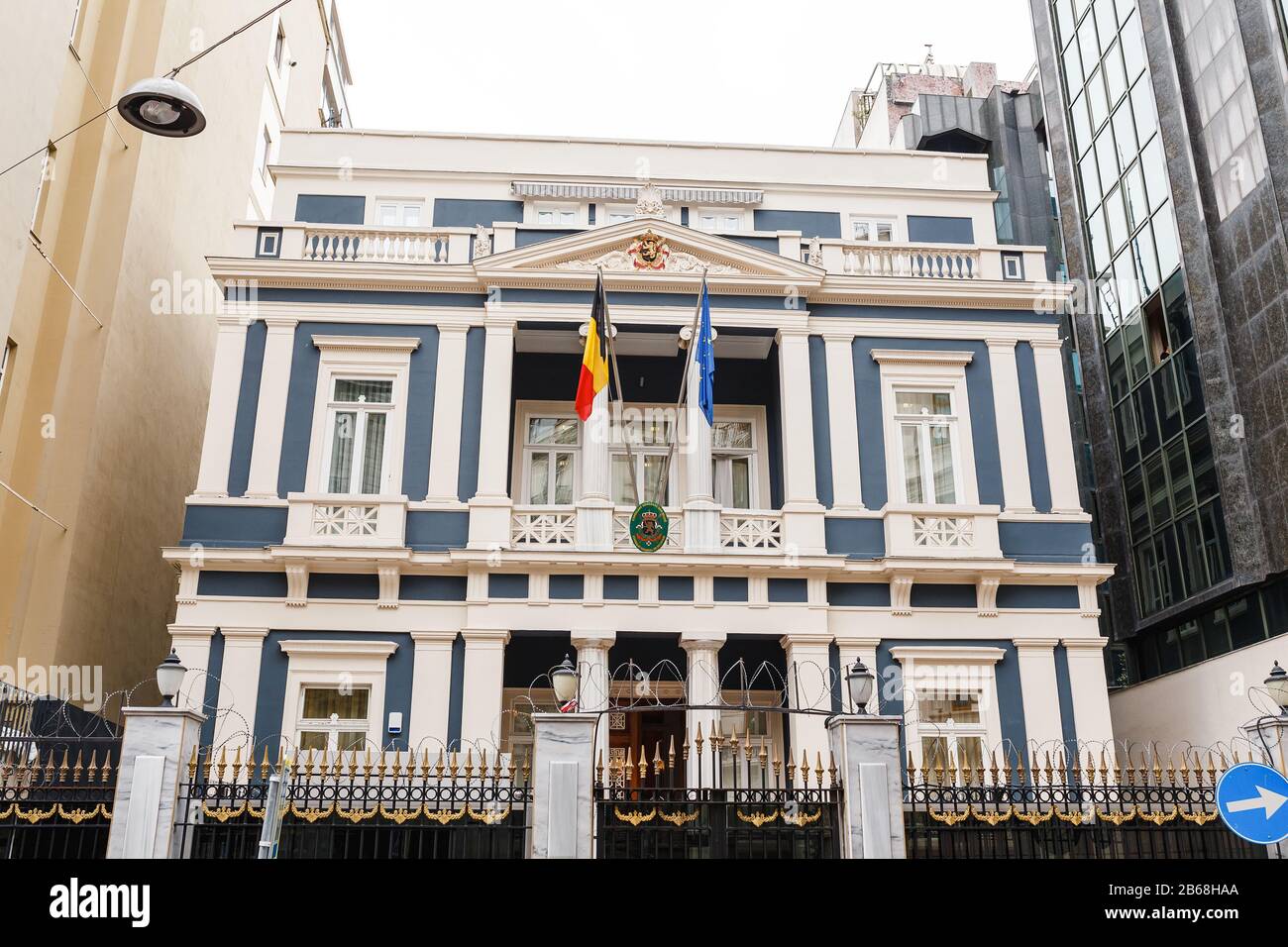 American consulate istanbul hi-res stock photography and images - Alamy