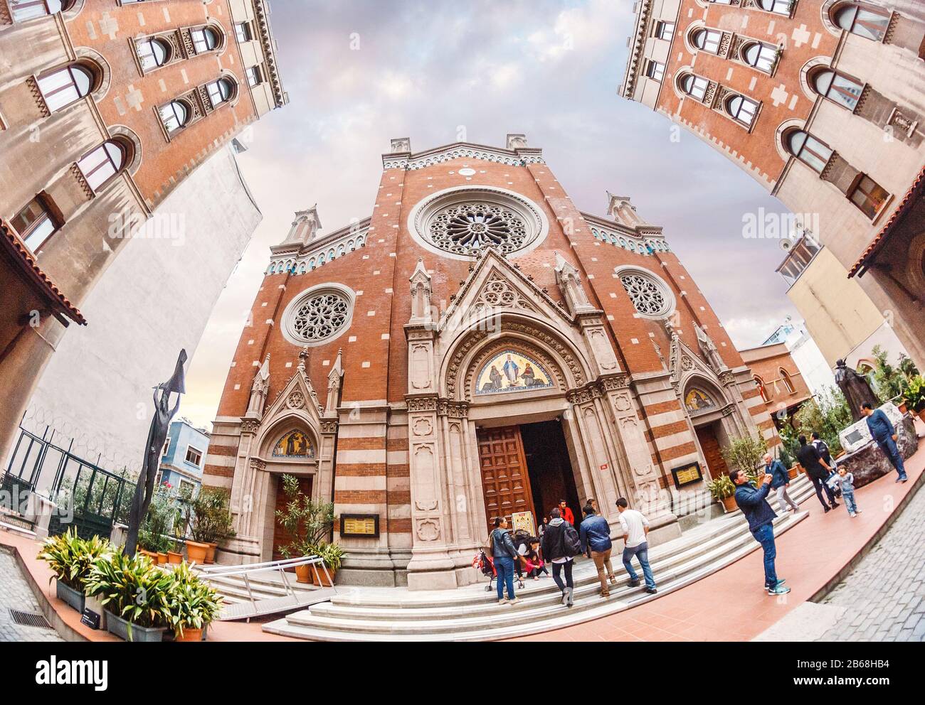 SEPTEMBER 2017, ISTANBUL, TURKEY: Famous visiting landmark of Sent ...