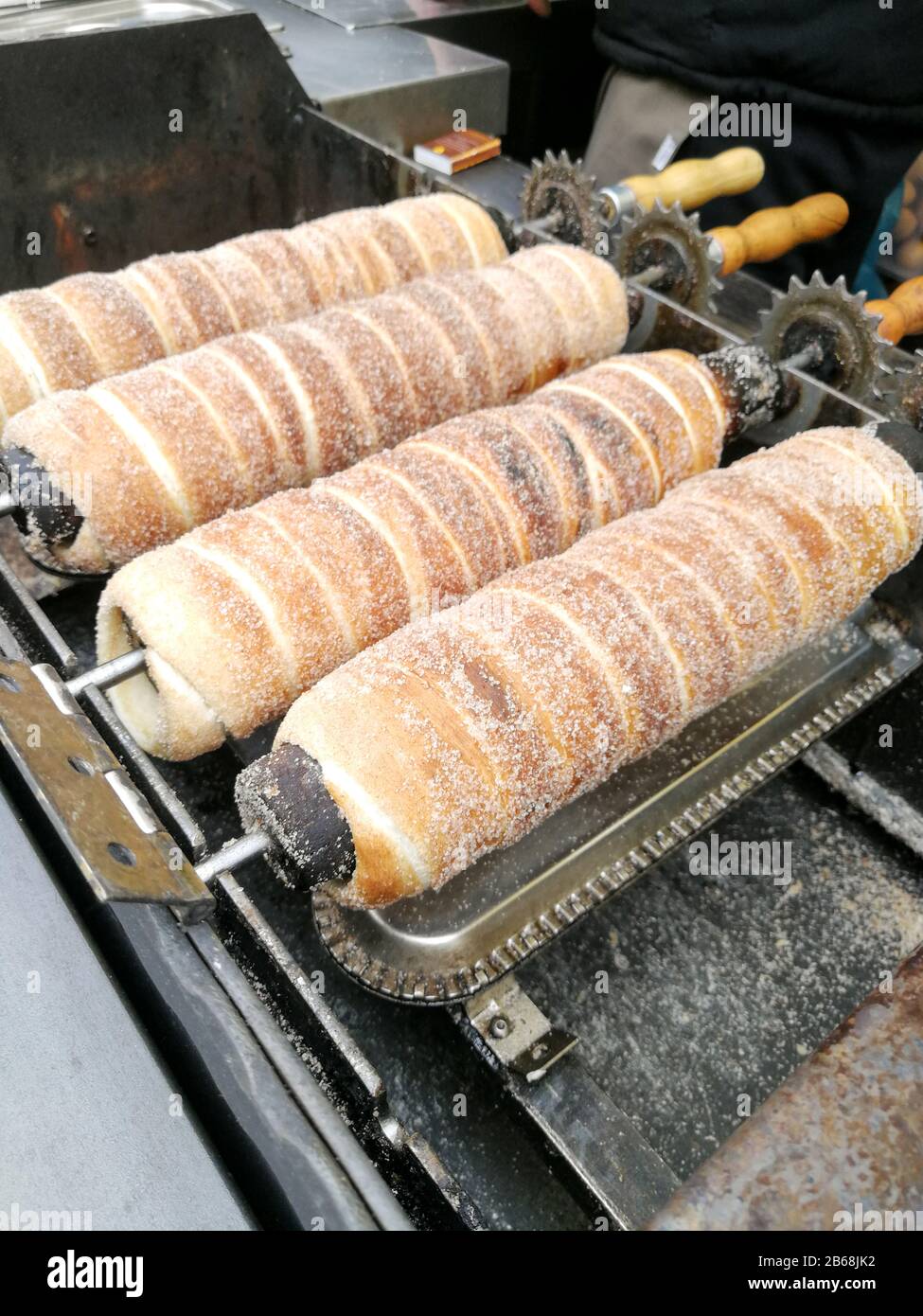 Traditional czech bakery baked on the street Stock Photo - Alamy