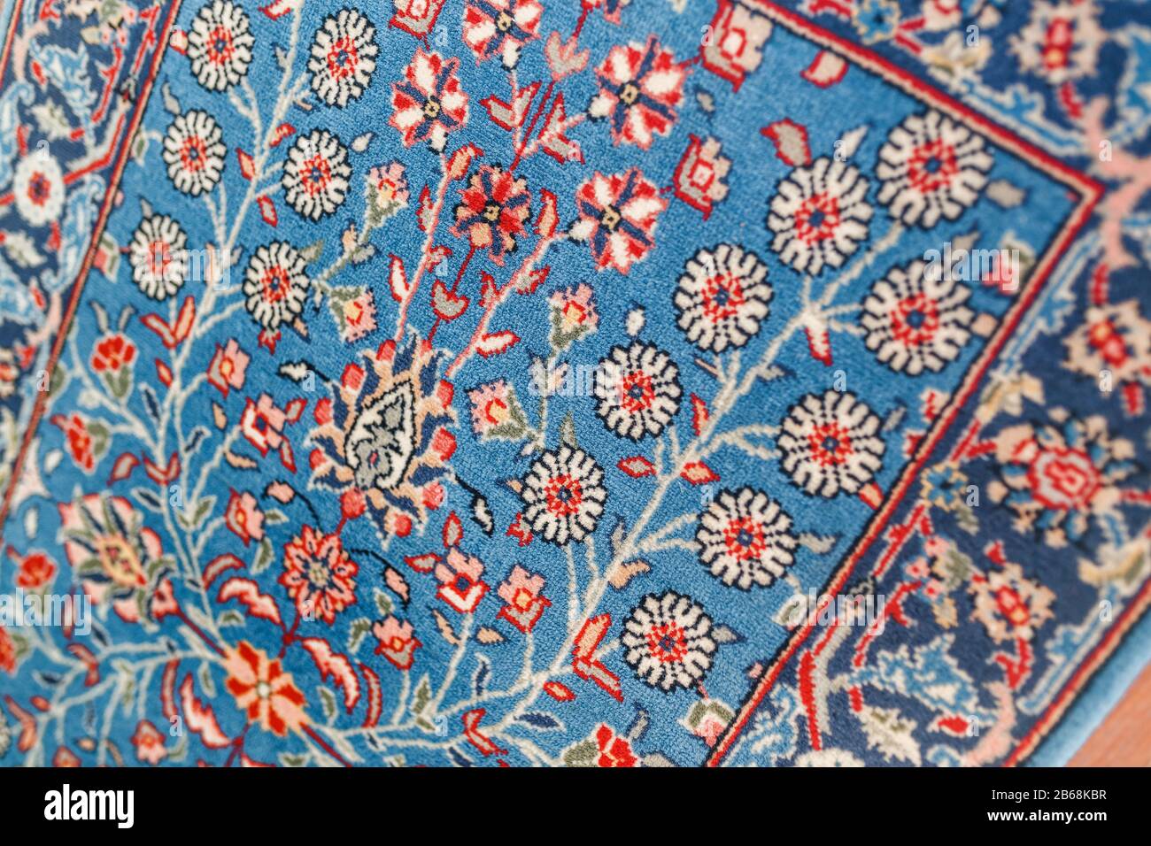 Closeup detail of a kilim carpet texture Stock Photo - Alamy