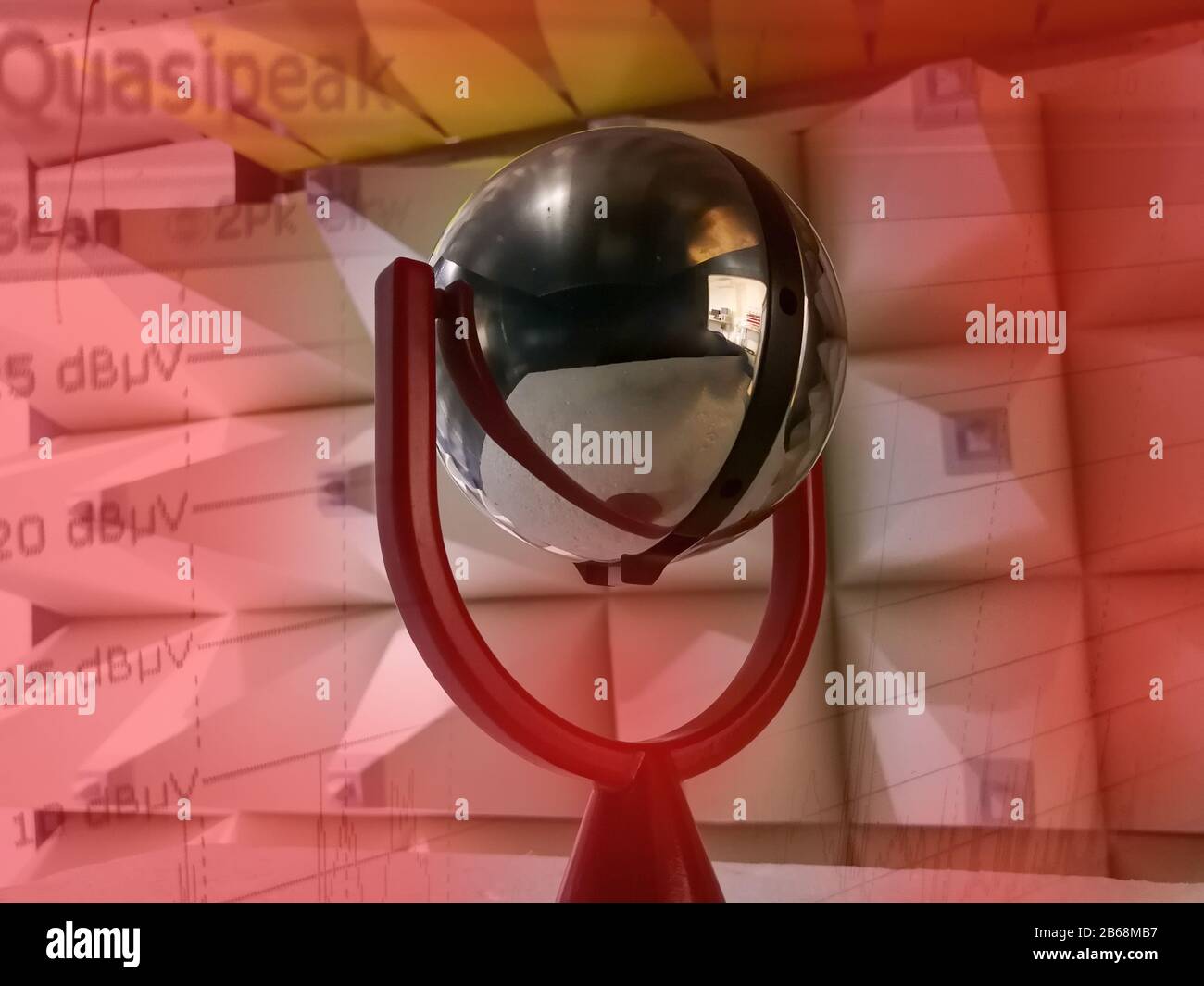 Spherical dipole radiation source for emc laboratory calibration in ...