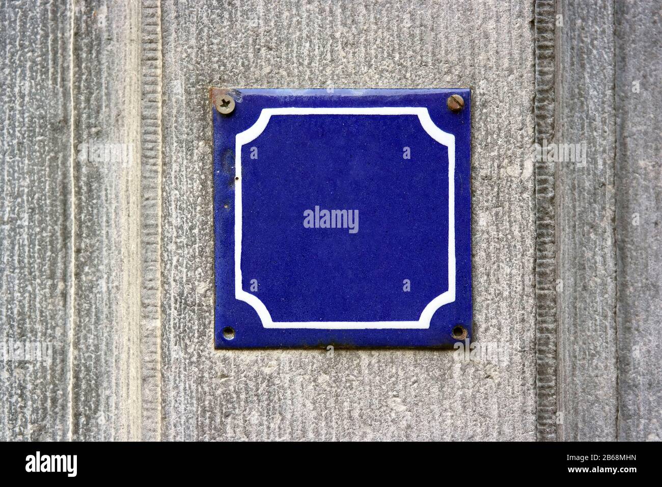 Number plate blank hi-res stock photography and images - Alamy