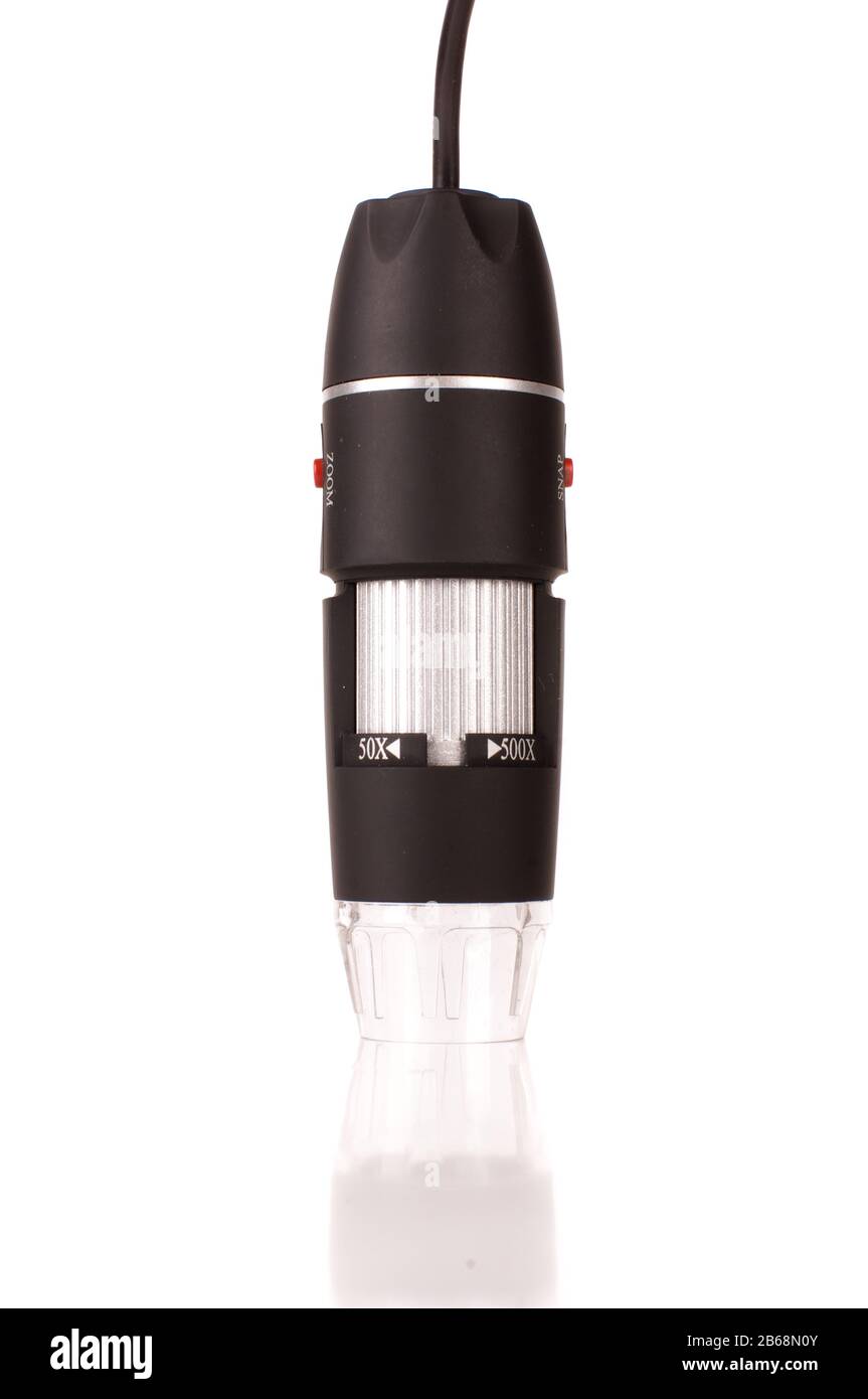 Digital portable microscope for laboratory research Stock Photo - Alamy