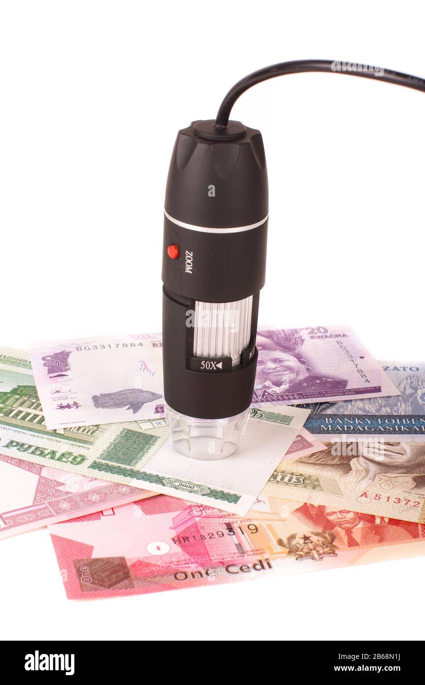 Digital portable microscope for laboratory research Stock Photo - Alamy