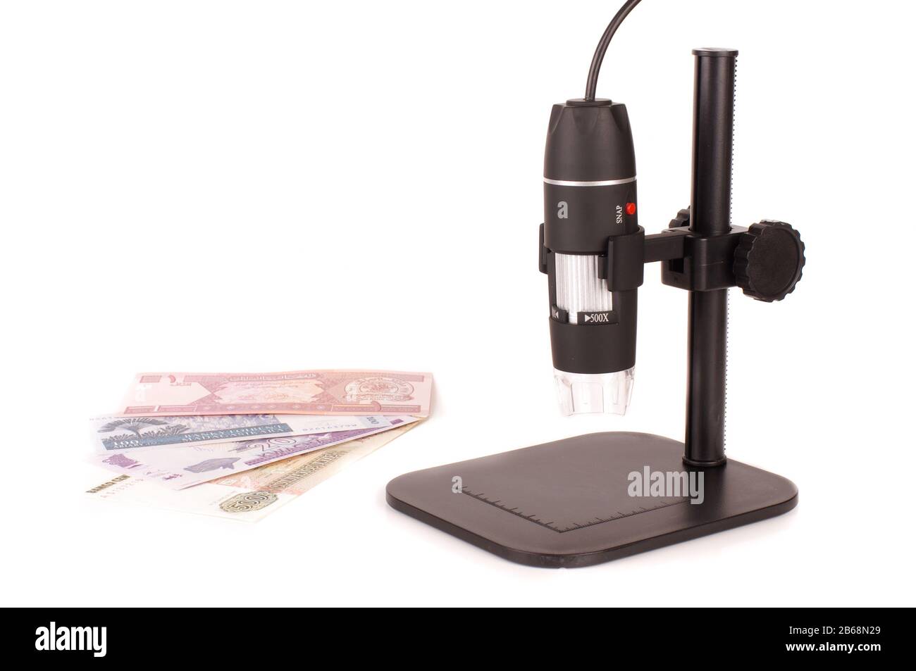 Digital portable microscope for laboratory research Stock Photo - Alamy