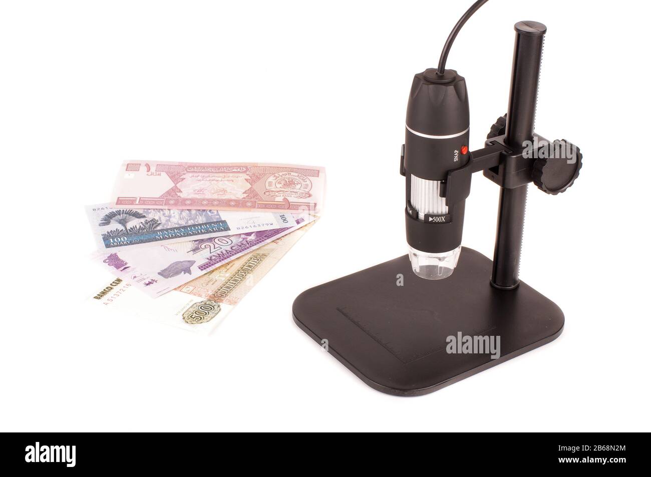 Digital portable microscope for laboratory research Stock Photo - Alamy