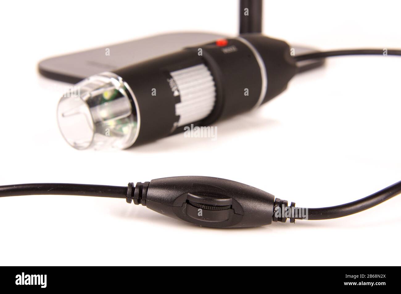 Digital portable microscope for laboratory research Stock Photo - Alamy