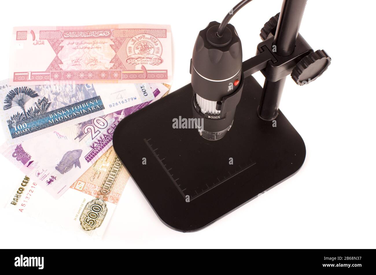 Digital portable microscope for laboratory research Stock Photo - Alamy
