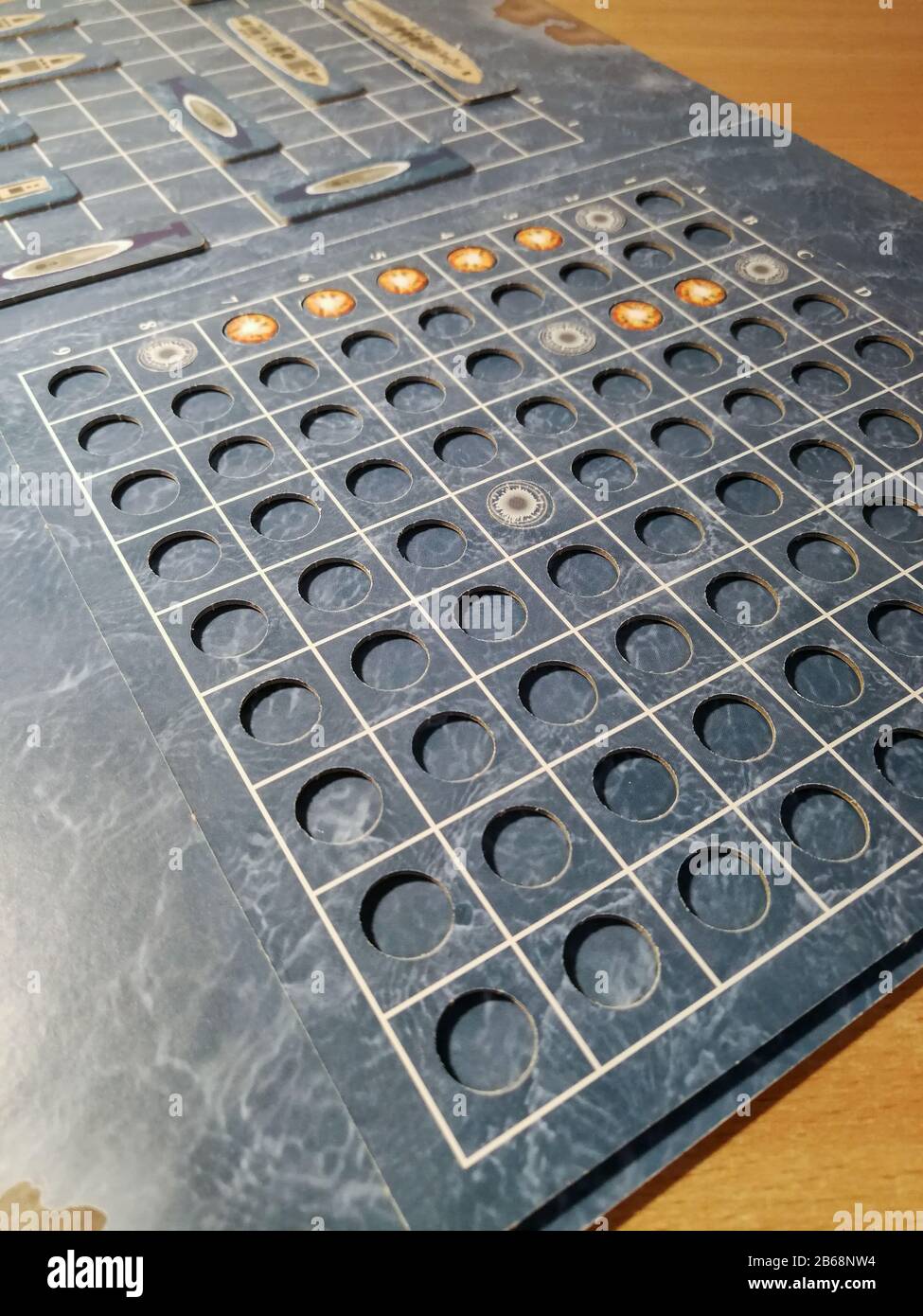 Battleship game board hi-res stock photography and images - Alamy