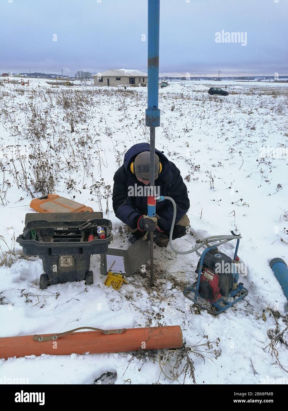 Soil sampling probe hi-res stock photography and images - Alamy
