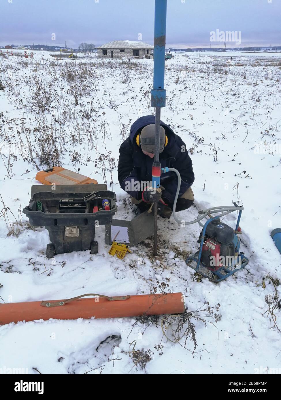 Soil core sampling hi-res stock photography and images - Alamy