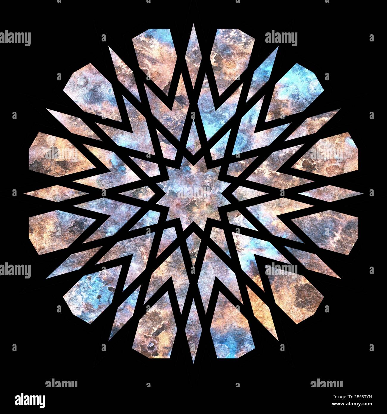 Traditional arabesque emblem hi-res stock photography and images - Alamy