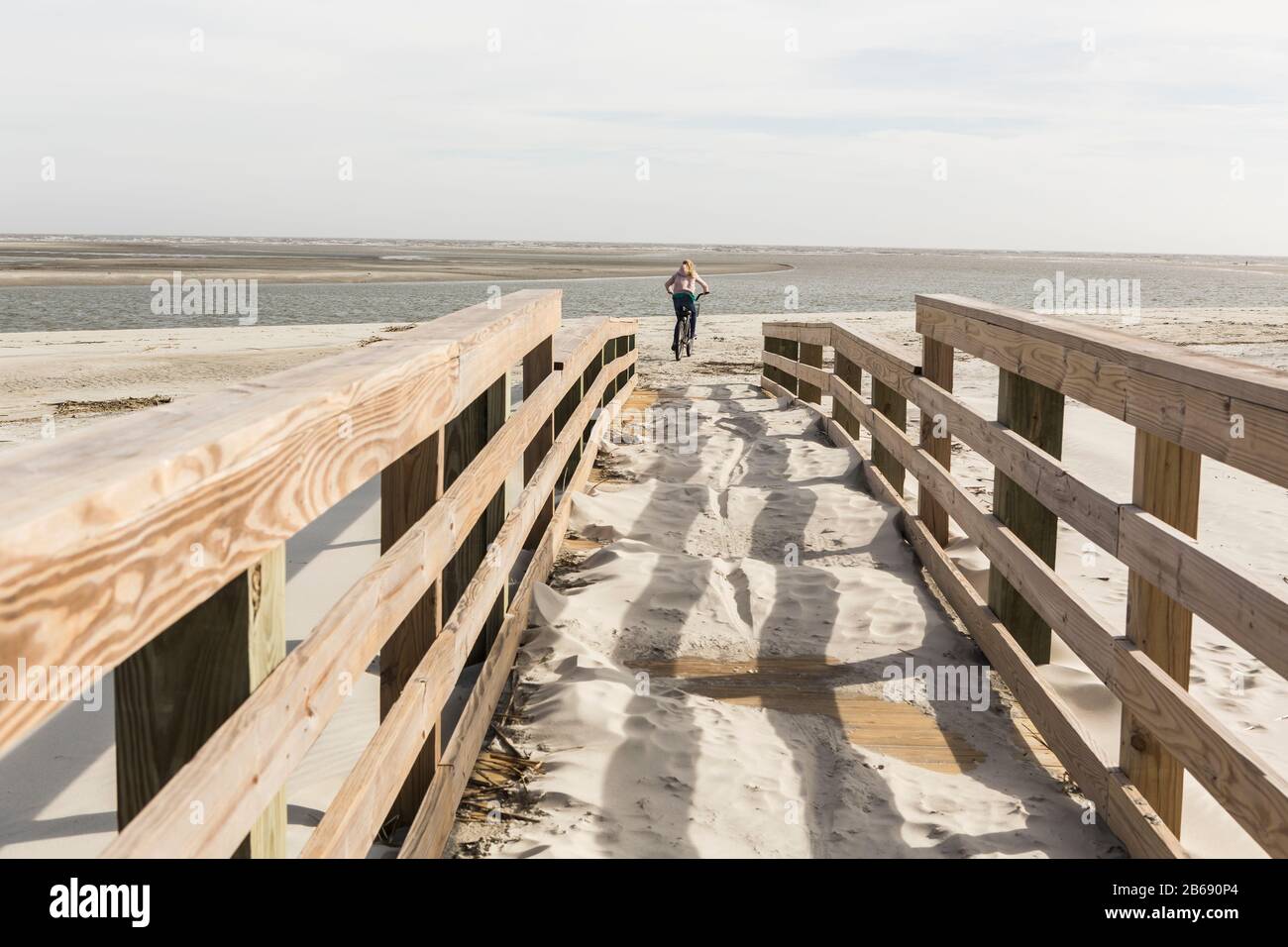 St simons island beach hi-res stock photography and images - Alamy