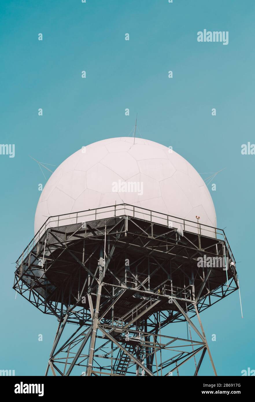 Radar dome sphere hi-res stock photography and images - Alamy