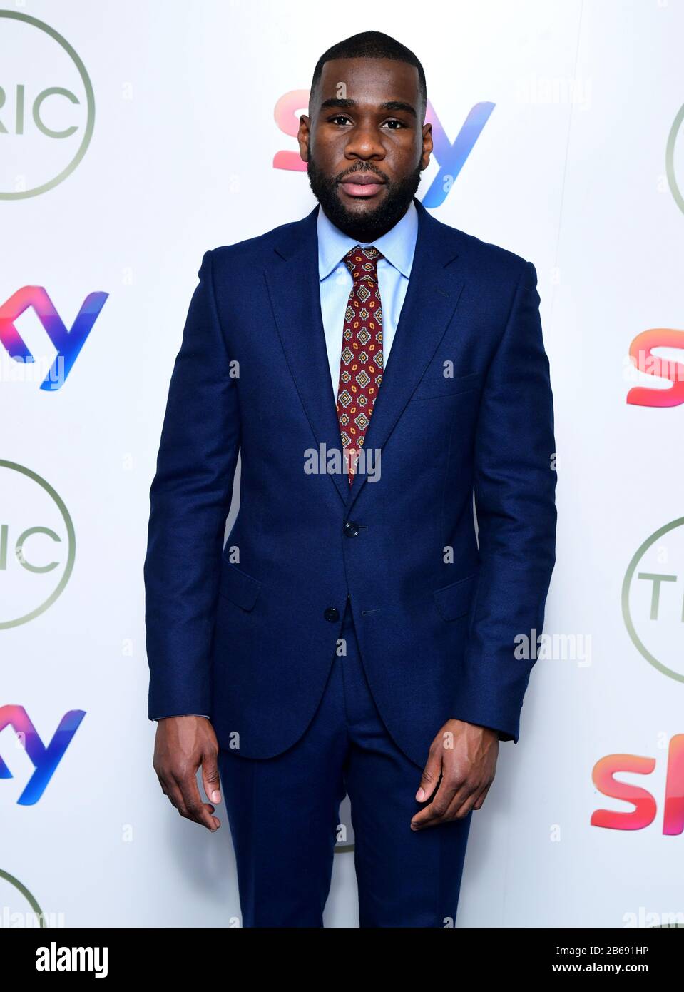 Stevie Basaula attending the TRIC Awards 2020 held at the Grosvenor ...