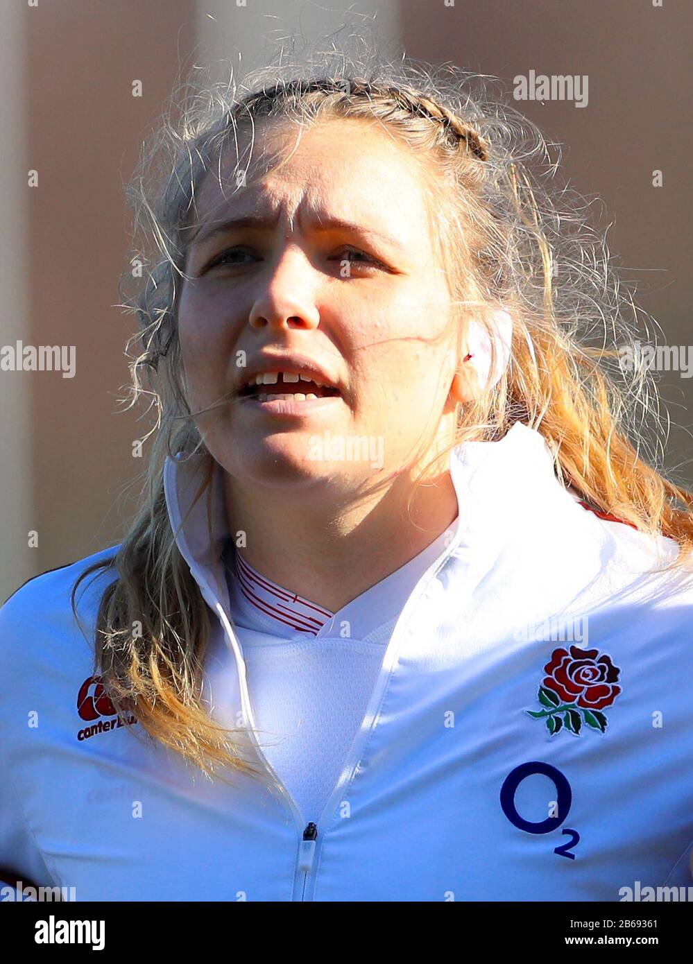 England's Zoe Aldcroft Stock Photo - Alamy
