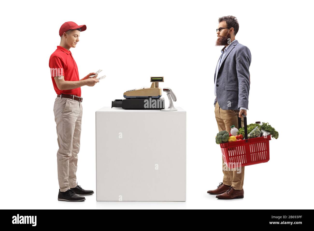 Cashier change hi-res stock photography and images - Alamy