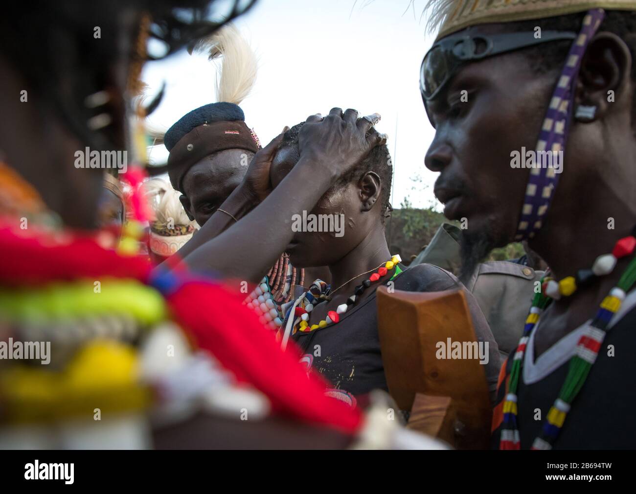 African tribe wedding hi-res stock photography and images - Alamy