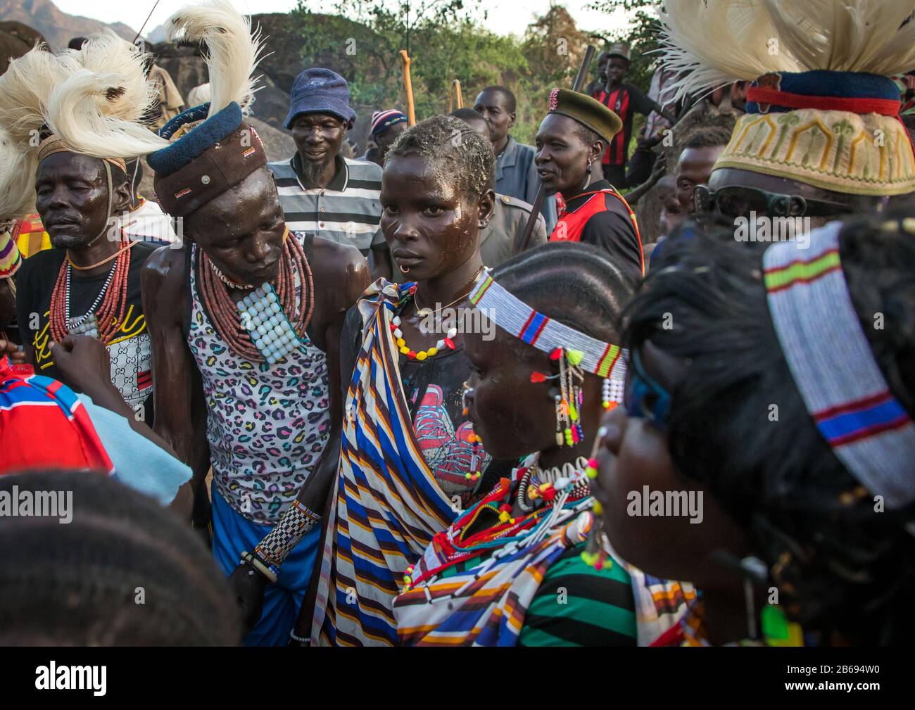 African tribal wedding bride hi-res stock photography and images - Alamy