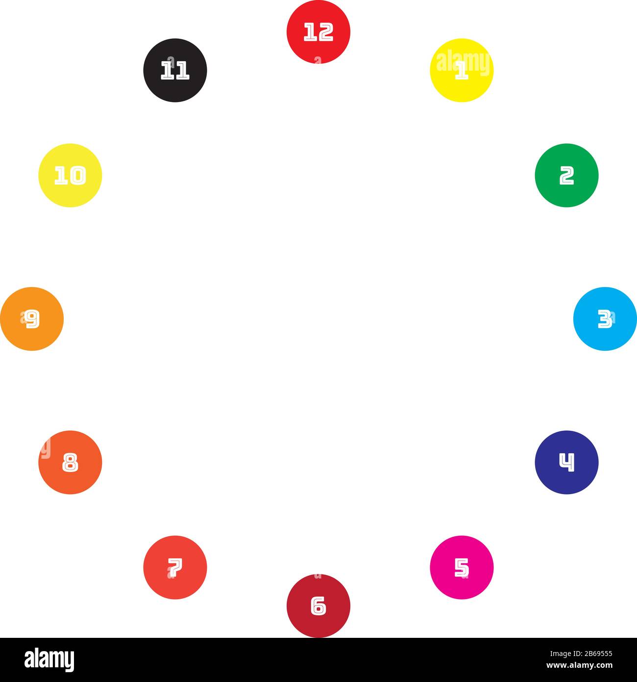 clock dial big numbers in circle hourly swatch on transparent ...