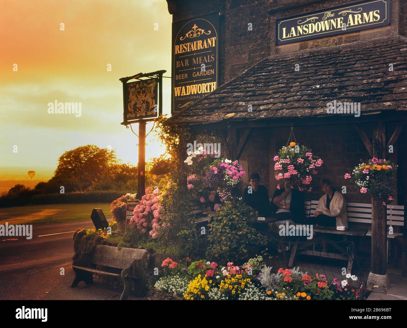 The Lansdowne Arms, Derry Hill. Calne, Wiltshire. England. UK Stock ...