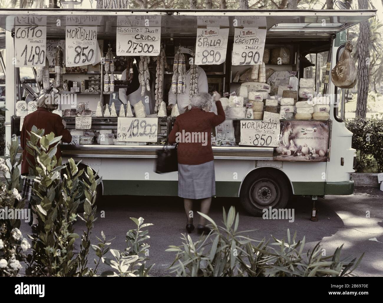 Italian mobile food and deli truck, Ventimiglia, Province of Imperia ...