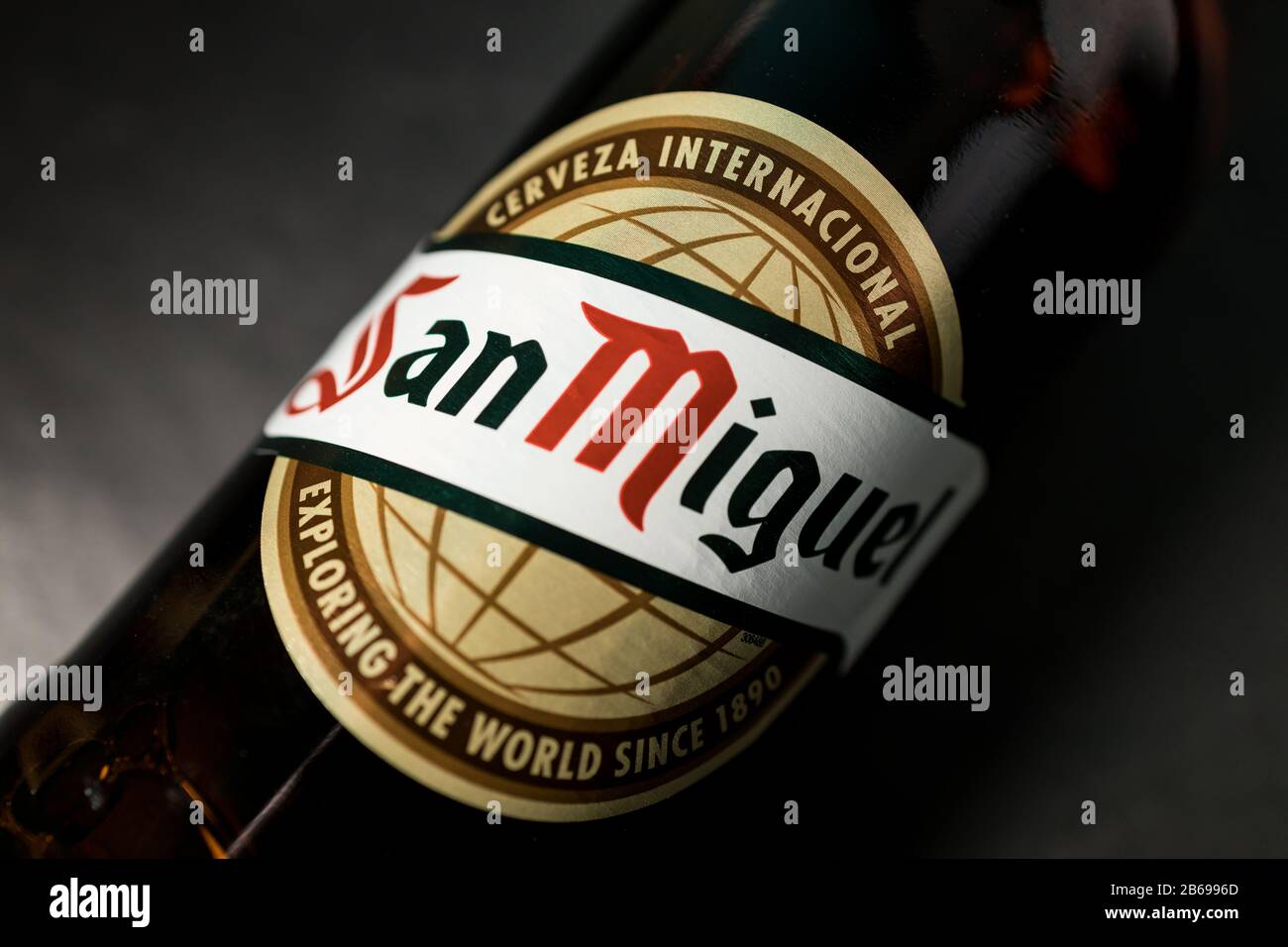 San miguel logo hi-res stock photography and images - Alamy