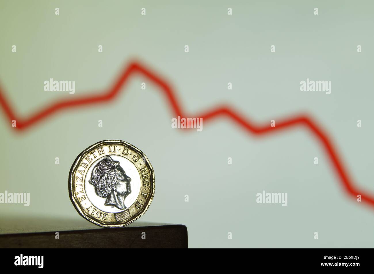 Falling Graph High Resolution Stock Photography and Images - Alamy