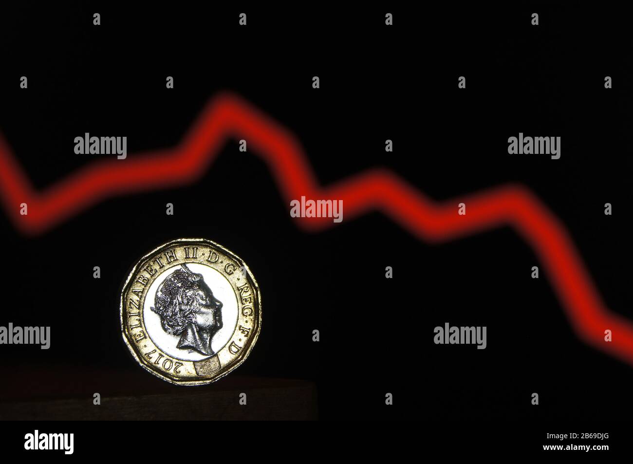 Falling Graph High Resolution Stock Photography and Images - Alamy