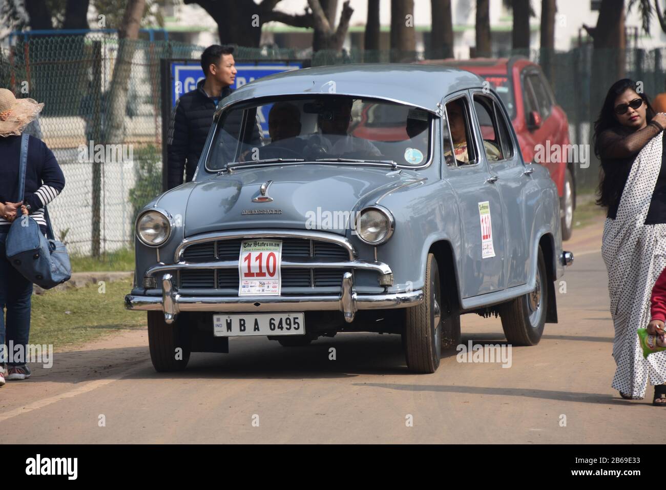 1961 Hindustan Ambassador with 1400 cc engine. India WBA 6495 Stock ...