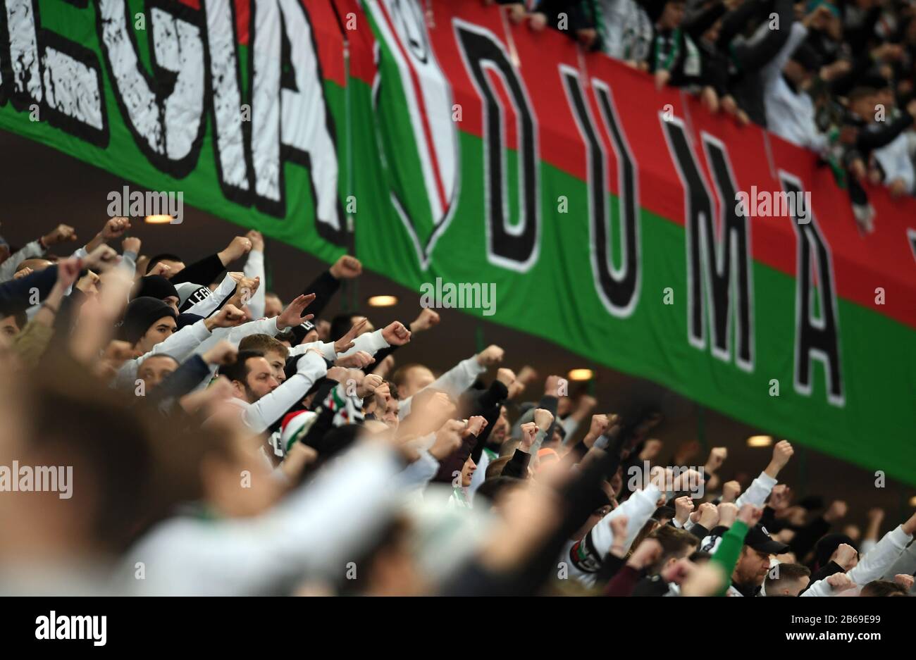 Warsaw fans hi-res stock photography and images - Alamy