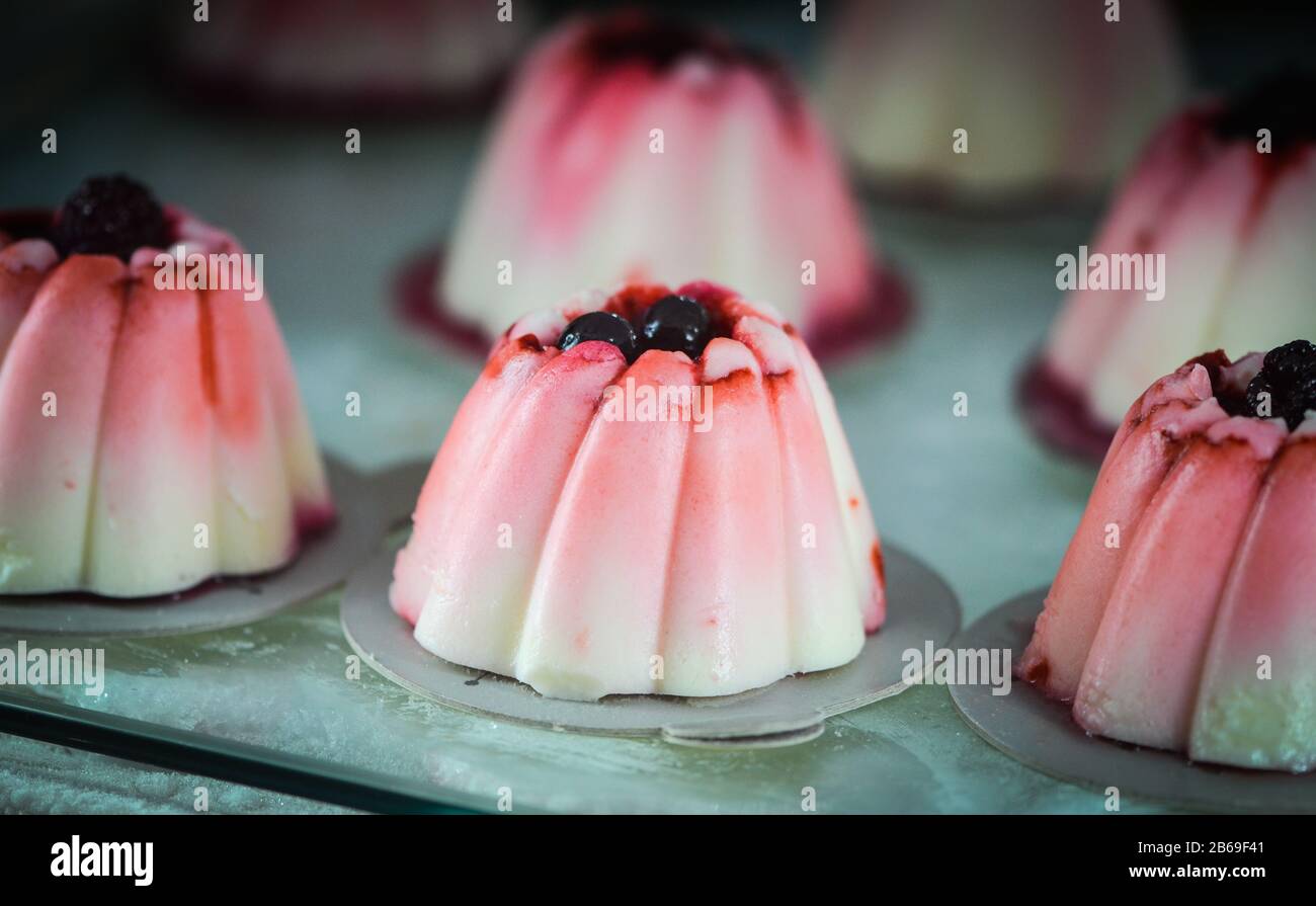 home made mini cakes & pastry Stock Photo - Alamy