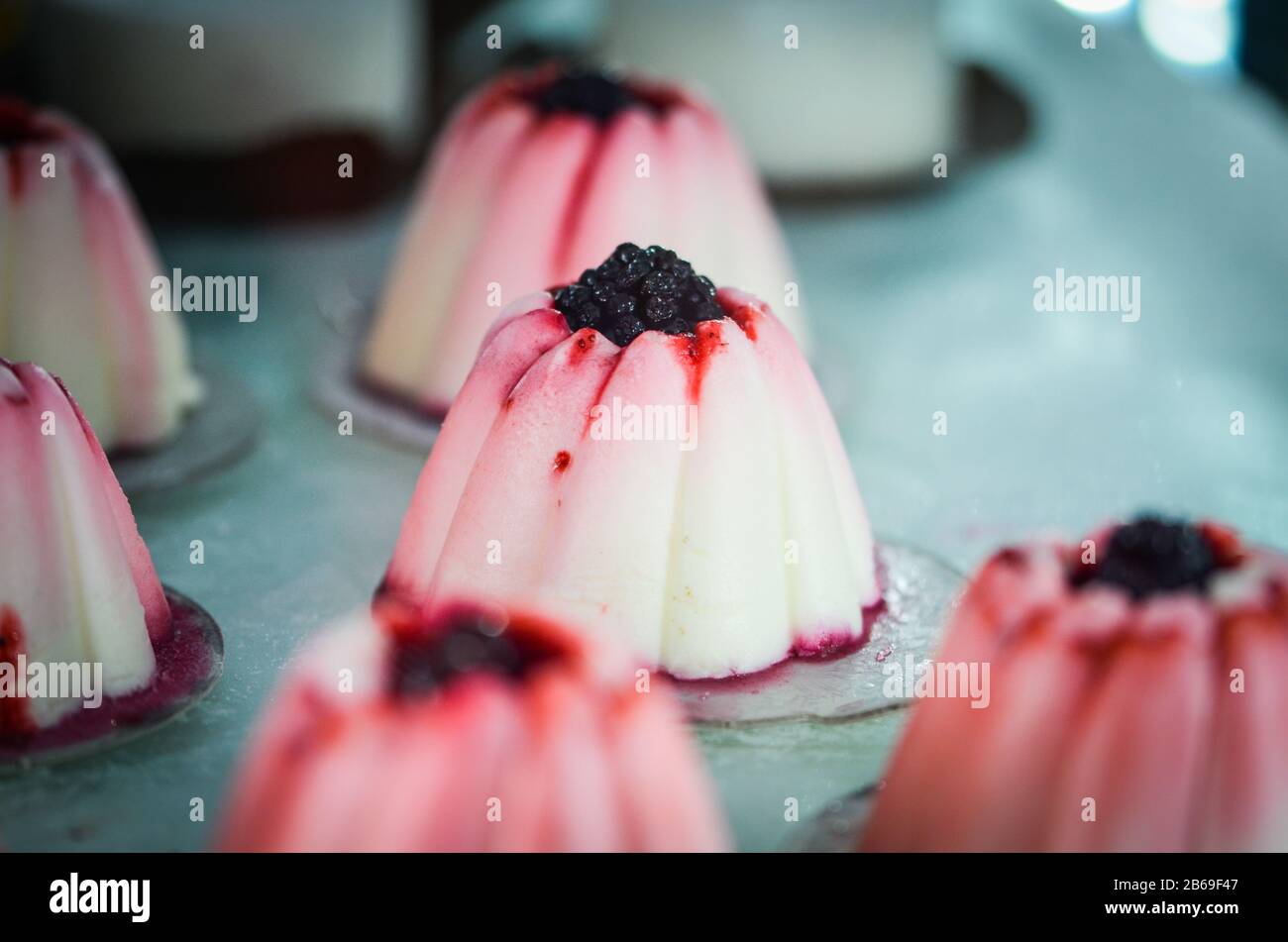 home made mini cakes & pastry Stock Photo - Alamy