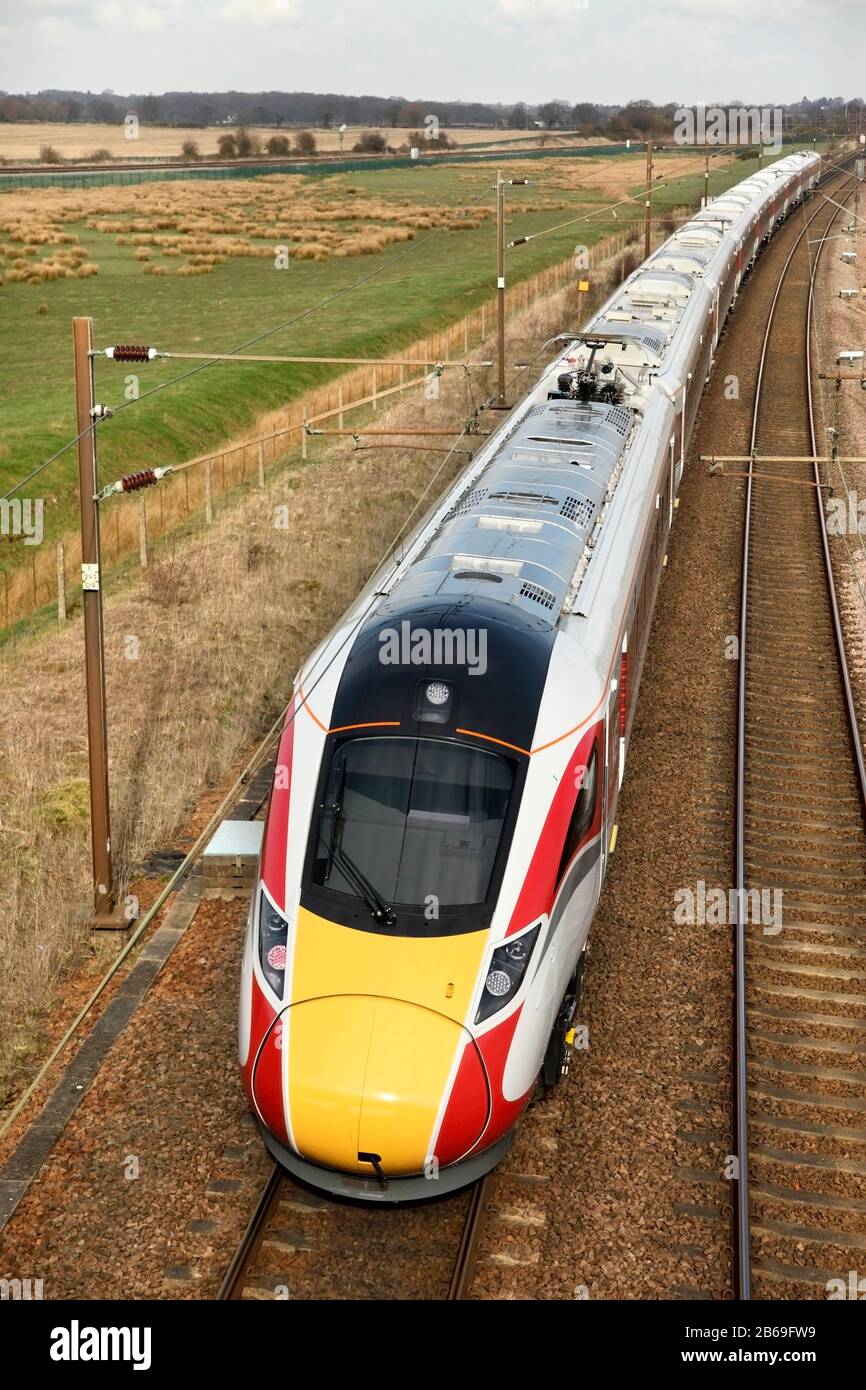Lner azuma train hi-res stock photography and images - Alamy